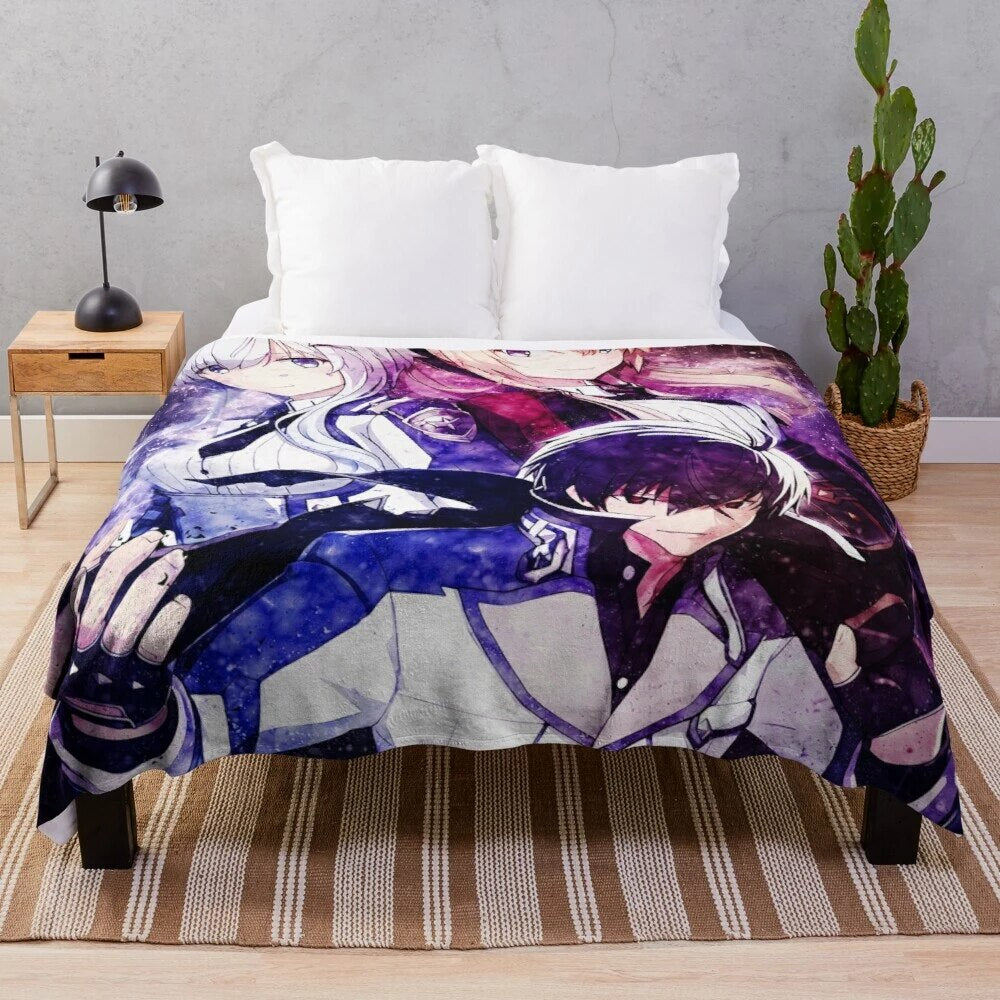 Misfit Of Demon King Academy Blanket For Bed – Anime Fantasy Land