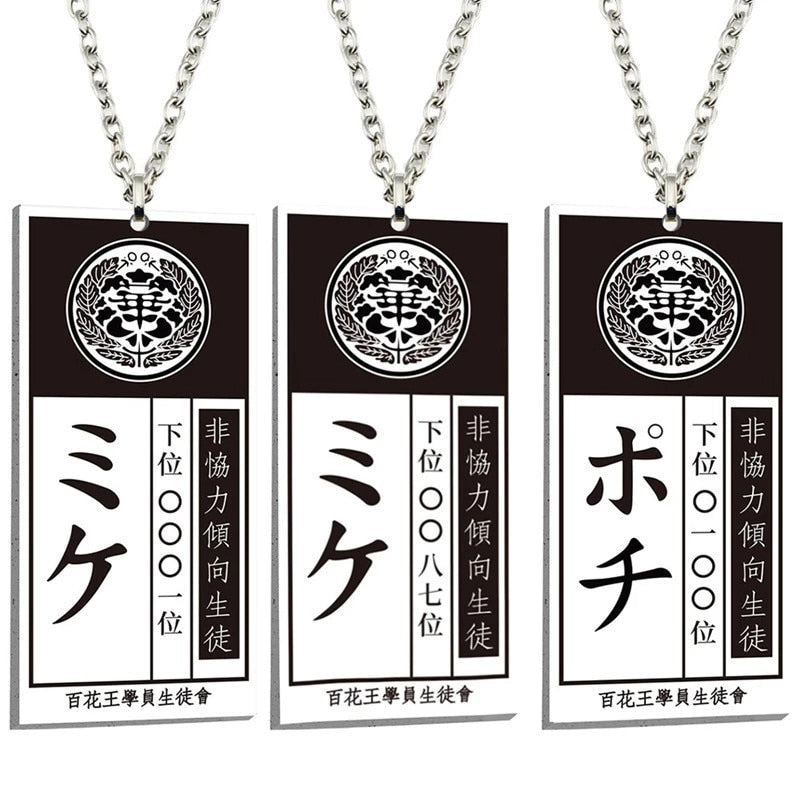 Kakegurui Compulsive Gambler Yumeko Jabami Necklace – Anime Fantasy Land